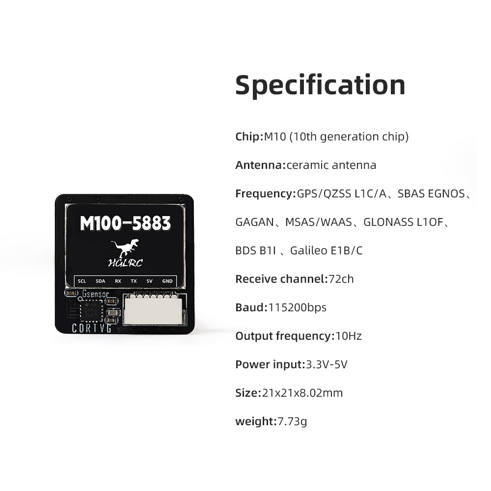 HGLRC M100-5883 GPS – HGLRC Company