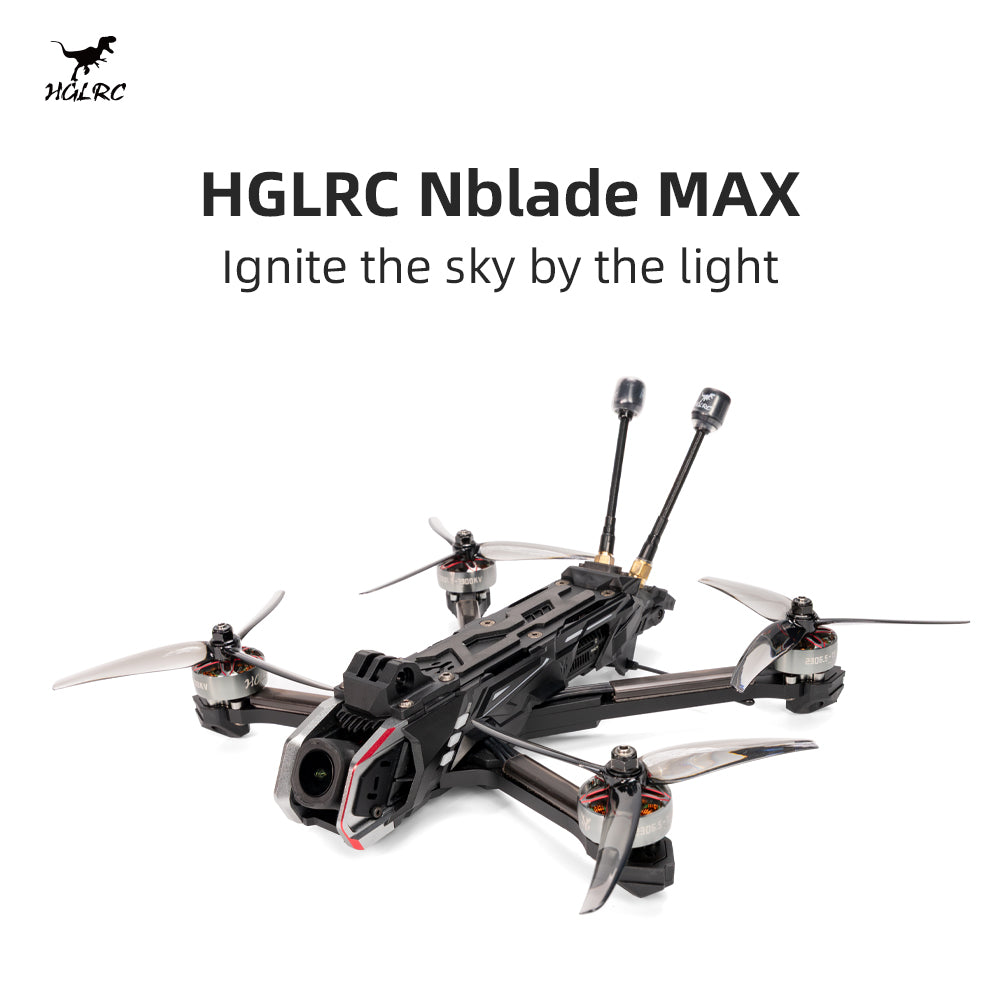 HGLRC Nblade MAX 5-inch DJI O4Pro drone For Freestyle cinematic FPV Dr ...