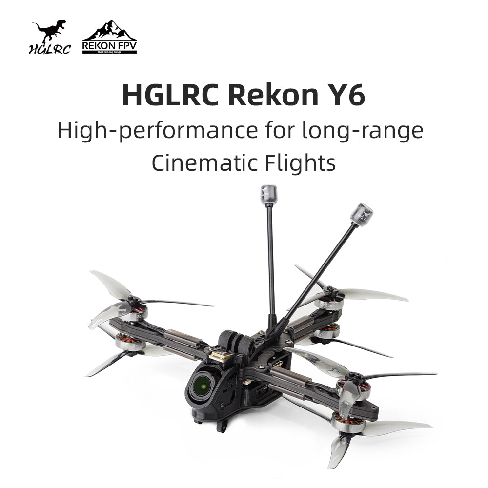 Rekon Y6 5-inch Long-Range FPV Drone – HGLRC Company