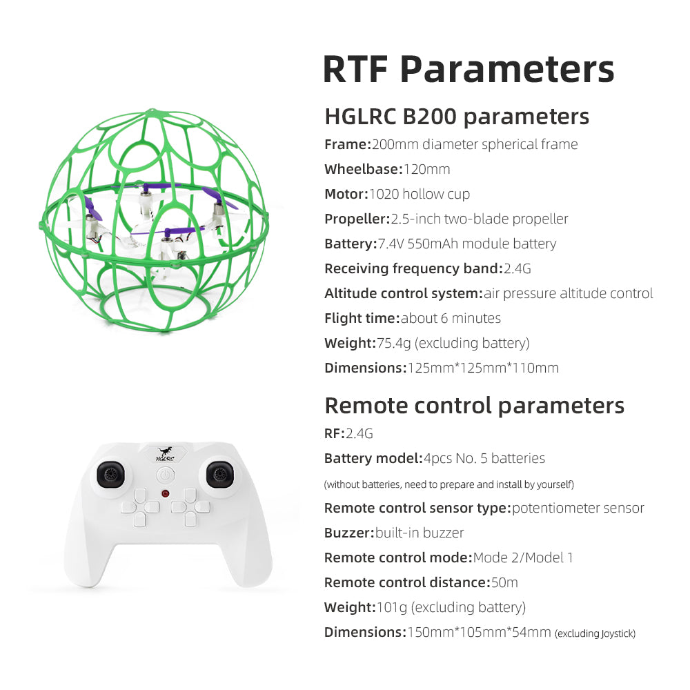 HGLRC B200 Soccer Drone – HGLRC Company