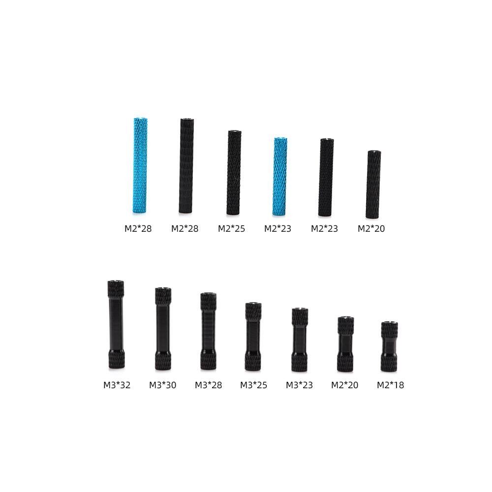 M2 reticulated/M3 double-head mesh aluminum standoff – HGLRC Company